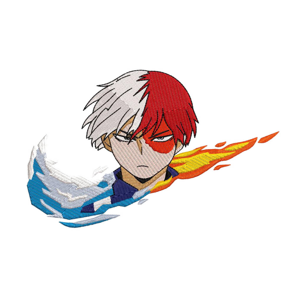 Todoroki Embroidered Hoodie | GotGarms