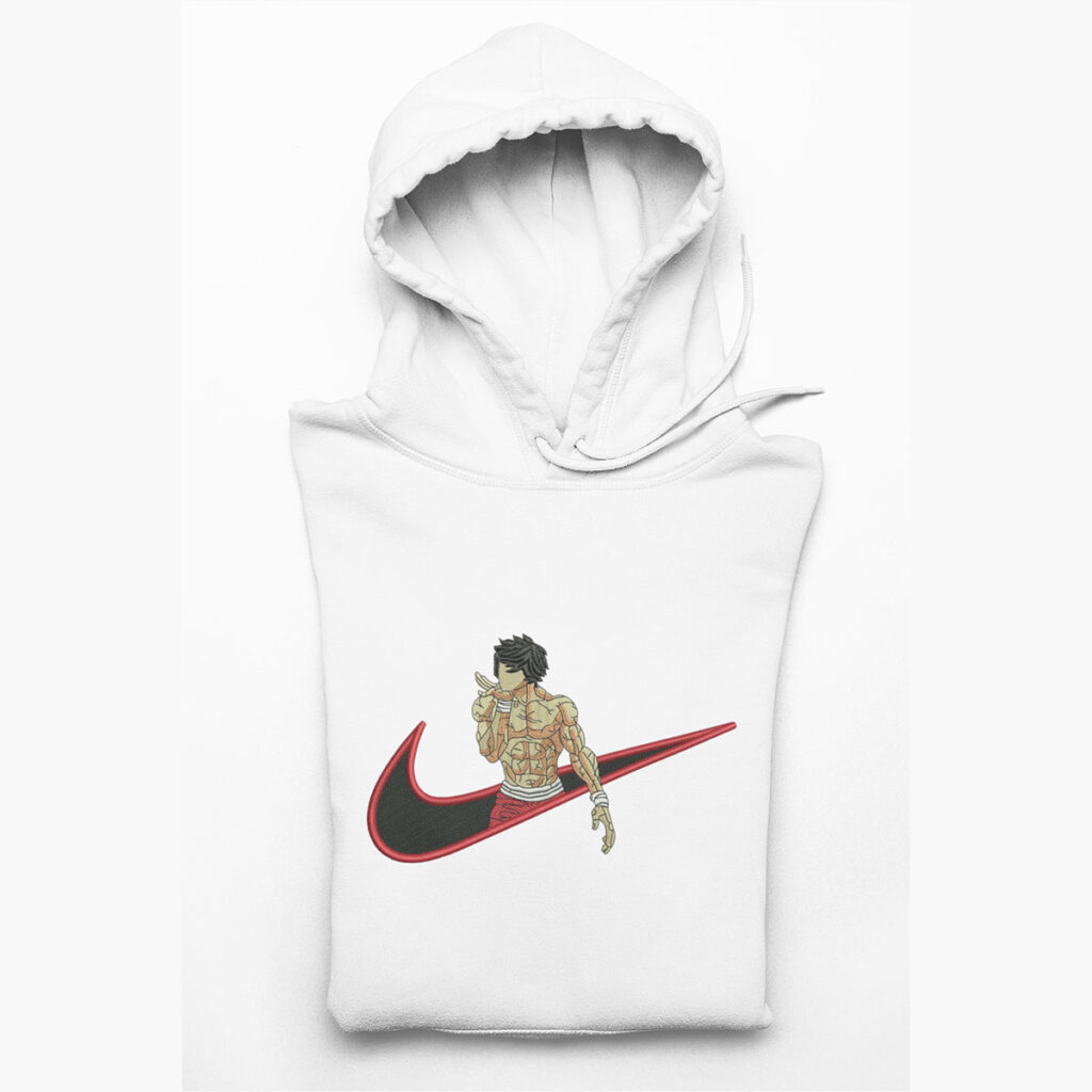 Baki Embroidered Hoodie | GotGarms