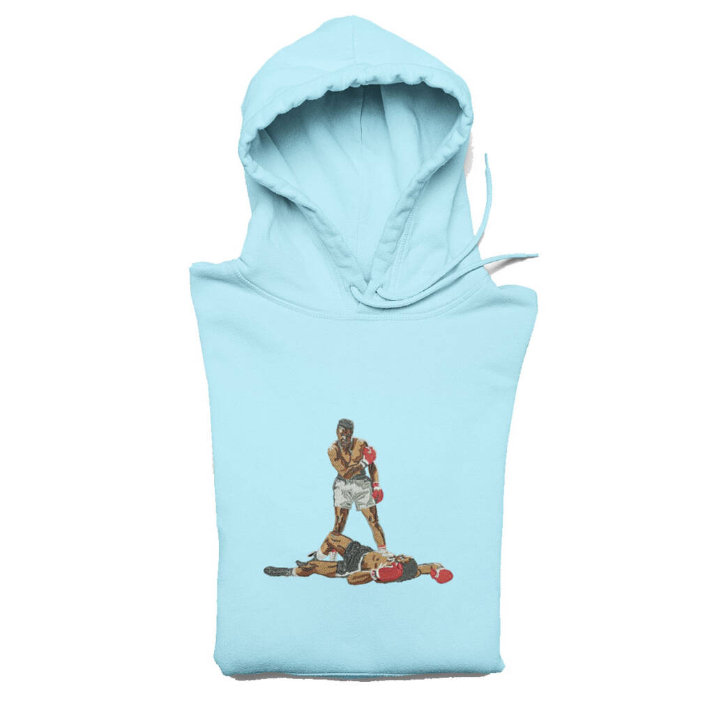 Iconic Muhammad Ali Embroidered Hoodie | GotGarms
