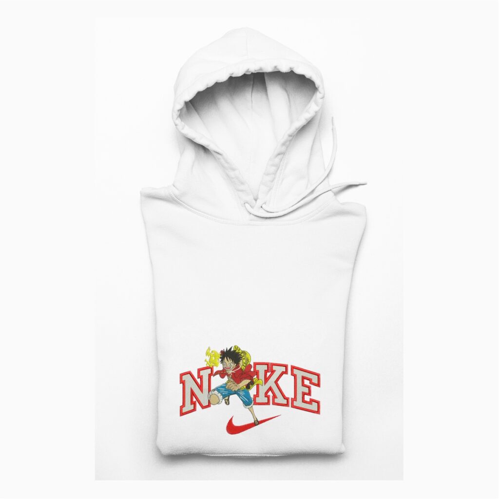 Luffy V5 Embroidered Hoodie | Sweatshirt | GotGarms