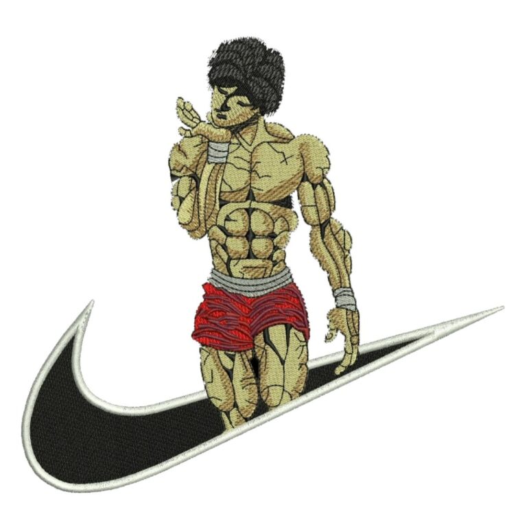 Baki V8 Embroidered Hoodie | Sweatshirt | GotGarms